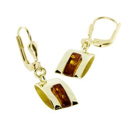 OSTSEE-SCHMUCK Damen Paar Ohrh&auml;nger "OSTSEE-SCHMUCK Ohrh&auml;nger Zera Ohrh&auml;nger Zera", 30 x 7, Gelbgold 333, gelb, Gelbgold 333, Ohrringe