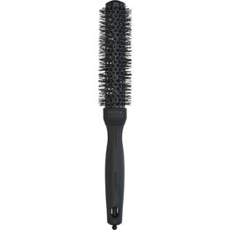 Olivia Garden Rundbürste "EXPERT BLOWOUT SPEED Wavy Bristles Black Label", Durchmesser x Breite x L: Ø 25mm x 4cm x 28cm, schwarz, Aluminium, B:4cm