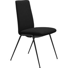 Polsterstuhl stressless, B:57cm H:92cm T:59cm, braun, Microfaser DINAMICA (88% Polyester, 12% Polyurethan), Esszimmer, Stühle, "Laurel", Low Back,