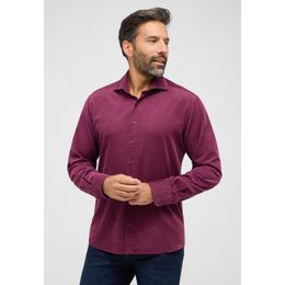 Eterna Herren Langarmhemd "MODERN FIT"raspberry, Gr. 44, Cord, 70% cotton, 30% Lyocell, Hemden, EASY IRON (b&uuml;gelleicht)