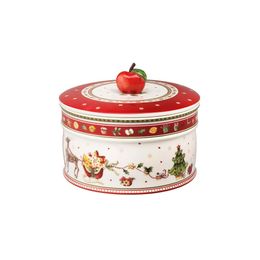 Villeroy & Boch VILLEROY & BOCH Vorratsdose "Gebäckdose Winter Bakery Delight ø 17,3 cm bunt", bunt, Lebensmittelaufbewahrungsbehälter