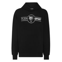 Plein Sport Jungen Sweatshirt "Scratch", schwarz, Gr. XXL, Obermaterial: 88% Baumwolle, 12% Polyester, Sweatshirts