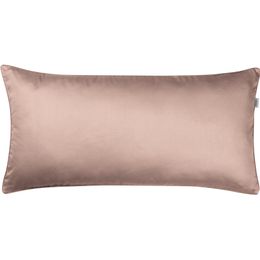 Sch&ouml;ner Wohnen Kollektion Kissenbez&uuml;ge, B:40cm L:80cm, rosa, SCH&Ouml;NER WOHNEN-KOLLEKTION, Satin, Obermaterial: 100% Baumwolle, Kissenbez&uuml;ge, "Pure", 2-teilig, aus Baumwolle