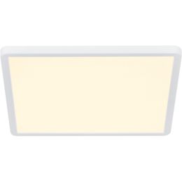 Nordlux LED Deckenleuchte "OJA", 1, H: 2cm, wei&szlig;, Wohnzimmer, Leuchten, Farbwechsel, inkl. LED Modul, inkl. Dimmer