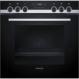 Siemens Elektro-Herd-Set "EQ521KB11", grau, Herdsets, Backwagen mit ausziehbarer T&uuml;r f&uuml;r bequemes Kochen & Backen