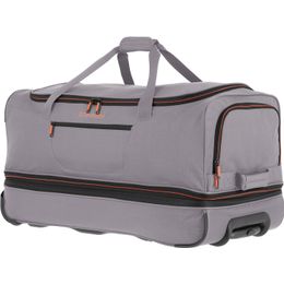 Travelite Damen Reisetasche "BASICS, verschiedene Gr&ouml;&szlig;en und Farben", grau, Polyester, Taschen, Duffle Bag Reisegep&auml;ck Sporttasche Reisebag mit