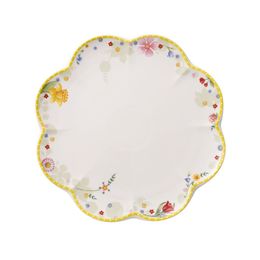 Villeroy & Boch VILLEROY & BOCH Speiseteller "Speiseteller Spring Awakening ø 27 cm bunt", bunt, Speiseteller