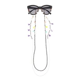 Lascana Damen Brillenkette "Brillenband mit kleinen Tasseln im 2er Set", schwarz, Trageb&auml;nder, Perfekt zu Brille oder Sonnenbrille oder als