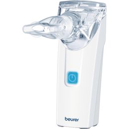 Beurer Inhalationsgerät "IH 55 Inhalator zur Behandlung der oberen und unteren Atemwege", weiß, Kunststoff, B:5,1cm H:14,6cm T:8,5cm,