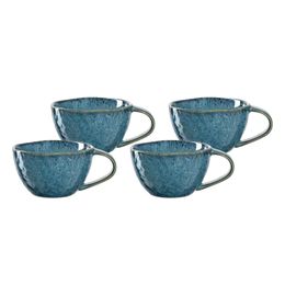 Leonardo Tasse "Tassen Matera 290 ml 4er Set", blau, Trinkgefäße