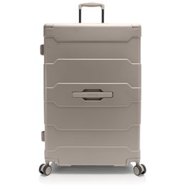 Heys Hartschalen-Trolley "ReNew, verschiedene Größen und Farben", beige, Kunststoff, clean, matt, Basic, Koffer, herausnehmbares Innenfutter