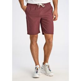 LINDBERGH Herren Shorts "LINDBERGH Freizeitshorts", rot, Gr. L, Obermaterial: 99% Baumwolle, 1% Elasthan, Hosen