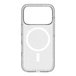 White Diamonds Smartphone-H&uuml;lle "Cover "Mag Glitter" f&uuml;r Apple iPhone 17 Pro, Transparent"transparent, H&uuml;llen, Anti-Vergilbung, Kraztschutz,