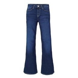 Garcia Damen Slim-fit-Jeans "Celia Flare", blau, Gr. 28, Obermaterial: 98% Baumwolle, 2% Elasthan, Jeans