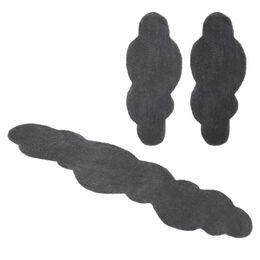 Bettumrandung my home, H:25mm, grau, Obermaterial: 100% Polyester, Schlafzimmer, Bettumrandungen, "Microfaser Teppich Magong, besonders weich, sehr