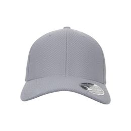 Fitted Cap Flexfit "Flexfit Unisex 110 Hybrid", Damen, Gr. onesize, grau, 96% Polyester, 4% Elasthan, unifarben, Caps