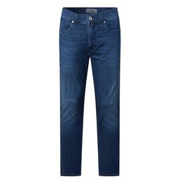 Pierre Cardin Herren Tapered-fit-Jeans "Lyon Tapered", blau, Gr. 30, Denim/Jeans, Obermaterial: 84% Baumwolle, 14% Polyester, 2% Elasthan, Jeans, im