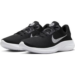 Nike Herren Laufschuh "FLEX EXPERIENCE RUN 11 NEXT NATURE", Gr. 47, schwarz-weiß, Textil, Schuhe