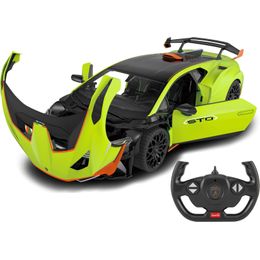 Jamara Kinder RC-Auto "Deluxe Cars, Lamborghini Hurac&aacute;n STO 1:14, gr&uuml;n - 2,4 GHz", gr&uuml;n, B:16cm H:8,9cm T:32,5cm, Fernlenkfahrzeuge, mit LED-Lichtern