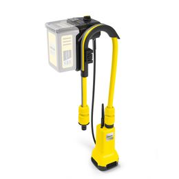 K&auml;rcher Akku-Gartenpumpe K&Auml;RCHER, B:13,5cm H:31,6cm L:17,3cm, gelb, Pumpen, "BP 2.000-18 BARREL", ohne Akku