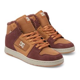 DC Shoes Herren Sneaker "Manteca 4 Hi Wr", Gr. 9,5, weiß, 51.34% Leder, 24% Synthetikmaterial, 24.66% Polyester, Schuhe