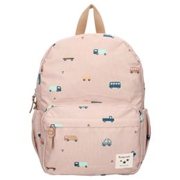 Vadobag Kinder Cityrucksack "Turin Sweet Cuddles", braun, Kunstfaser, bedruckt, Rucksäcke, mit lustigen Allover-Prints