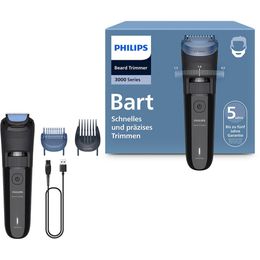 Philips Bartschneider "Serie 3000 BT3620/15"schwarz, B:12cm H:19cm T:6cm, Haarschneider, mit 40 einstellbaren Schnittlängen, inkl. Reinigungsbürste
