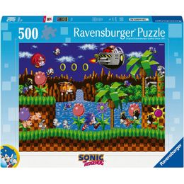 Ravensburger Kinder Puzzle "Classic Sonic", bunt, B:49cm H:36cm, Puzzles, Made in Germany