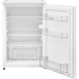 Sharp Table Top K&uuml;hlschrank "SJ-UD135T2", Rechtsanschlag, silber, K&uuml;hlschr&auml;nke