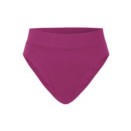 Calida Damen Slip "Slip Elastic High Waist 1er Pack", Gr. XS, pink, Obermaterial: 94% Baumwolle CO. 6% Elasthan EL., Unterhosen