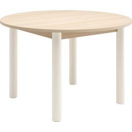 Esstisch Tom Tailor HOME, B:120cm H:76cm T:120cm, wei&szlig;, Garten, Tische, "COLOR TABLE", Esstisch, 4-Fu&szlig;, 3 Gr&ouml;&szlig;en, 3 Dekorfarben, 4 Fu&szlig;farben,