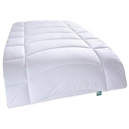 Kunstfaserbettdecke FAN, B:135cm L:200cm, wei&szlig;, Bezug: 100% Baumwolle. F&uuml;llung: 100% Polyester, Bettdecken, "f.a.n. Made in Green "Tegernsee"",