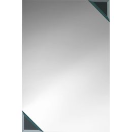 Badspiegel Jokey, silber, Spiegelglas, Spiegel, "Charly", 40x60