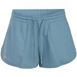 Kappa Damen Shorts, blau, Gr. S, unifarben, 95% Baumwolle, 5% Elasthan, Hosen, - in sommerlicher French-Terry Qualität