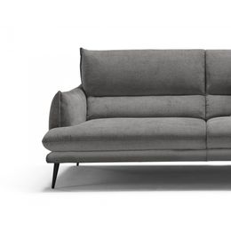 2,5-Sitzer Egoitaliano, B:210cm H:90cm T:95cm, grau, 100% Polyester, Sofas, "FUNNY, hochwertiges und aktuelles Design, bequeme R&uuml;ckenlehne", toller