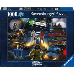 Ravensburger Kinder Puzzle "Artist Collection, Back to the Future", bunt, B:70cm H:50cm, Puzzles, Made in Germany