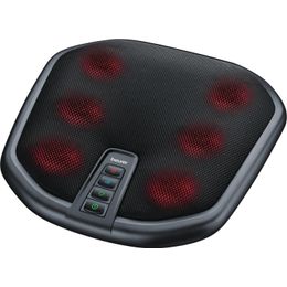Beurer Fußmassagegerät "FM 70 mit 2-in-1 Funktion: Fuß- und Rückenmassage, mit Wärmefunktion", schwarz, B:34,5cm H:9,5cm T:36,5cm, Massagegeräte, 3