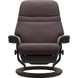 Relaxsessel stressless, B:88cm H:103cm T:78cm, rot, Leder BATICK: BATICK ist ein leicht korrigiertes, durchgefärbtes und genarbtes Möbelleder, bei