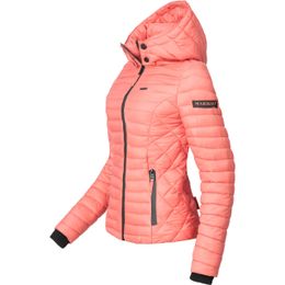 Marikoo Damen Steppjacke "Samtpfote", rot, Gr. S, Oberstoff: 100% Nylon; Futter: 100% Polyester; Wattierung: 100% Polyester, Jacken, ultraleichte