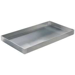 Grillschale Enders, B:44,5cm T:25cm, silber, Edelstahl, Backbleche, Grillpfanne f&uuml;r Seitenkocher von Monroe Pro, Boston, Hyde Serie