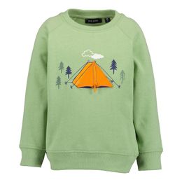 Blue Seven Jungen Sweater "Blue Seven Sweatshirt", grün, Gr. 116, 100% Baumwolle, Sweatshirts
