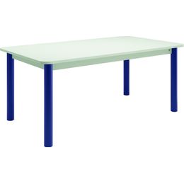 Esstisch Tom Tailor HOME, B:180cm H:76cm T:100cm, blau, Garten, Tische, "COLOR TABLE", Esstisch, 4-Fu&szlig;, 3 Gr&ouml;&szlig;en, 3 Dekorfarben, 4 Fu&szlig;farben,