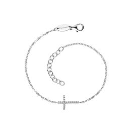 Engelsrufer Damen Silberarmband "Armband Armkette Kreuz", 20cm, Silber 925 (Sterlingsilber), silber, Silber 925 (Sterlingsilber), Armb&auml;nder, mit