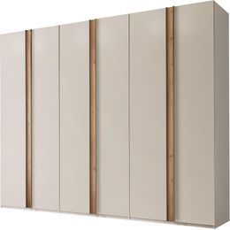 Dreht&uuml;renschrank Wiemann, B:295,2cm H:236cm T:58cm, beige, Holzwerkstoff, Schr&auml;nke, "Lagos", inkl. T&uuml;rend&auml;mpfung