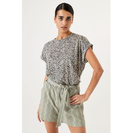 Garcia Damen Bermudas, gr&uuml;n, Gr. XL, Obermaterial: 98% Polyester, 2% Elasthan, Hosen, Sommerhose