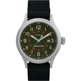 Timex Herren Quarzuhr "SIERRA", schwarz, Armbanduhren, Armbanduhr, Herrenuhr, Datum, Leuchtzeiger, Mineralglas, analog