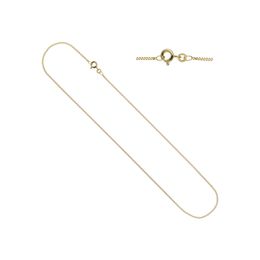 Jobo Damen Goldkette, Gelbgold 333, L: 42, gold, Gelbgold 333, Halsketten, Panzerkette 333 Gold 42 cm 1,7 mm