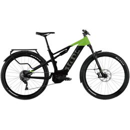SACHSENRAD E-Bike "M5T", 46cm, 29 Zoll (73,66cm), schwarz, Elektrofahrräder, TFT Farb-LCD-Steuerdisplay, Fahrmodus Pedelec, LED-Frontlicht