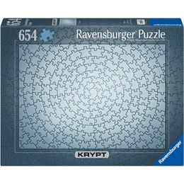 Ravensburger Kinder Puzzle "Krypt silber", silber, B:70cm H:50cm, Puzzles, Made in Germany