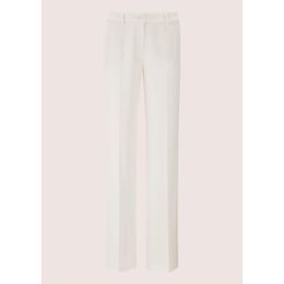 Madeleine Mode MADELEINE Damen Bügelfaltenhose "Hose Palazzo-Hose mit Bügelfalten", weiß, Gr. 20, Obermaterial: 48% Polyester PES. 48% Viskose CV. 4% Elasthan EL.,
